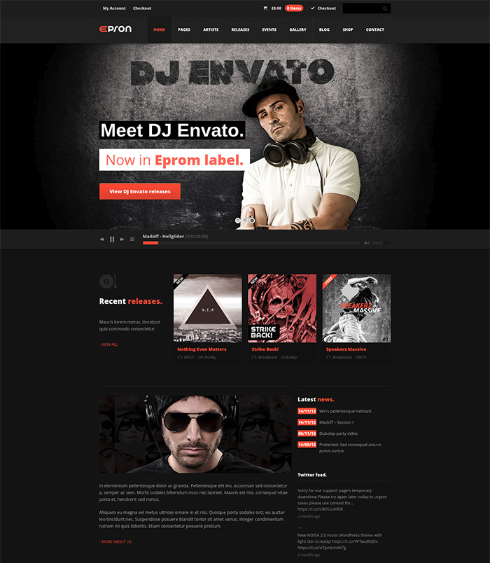 Music theme collection offering exceptional benefits