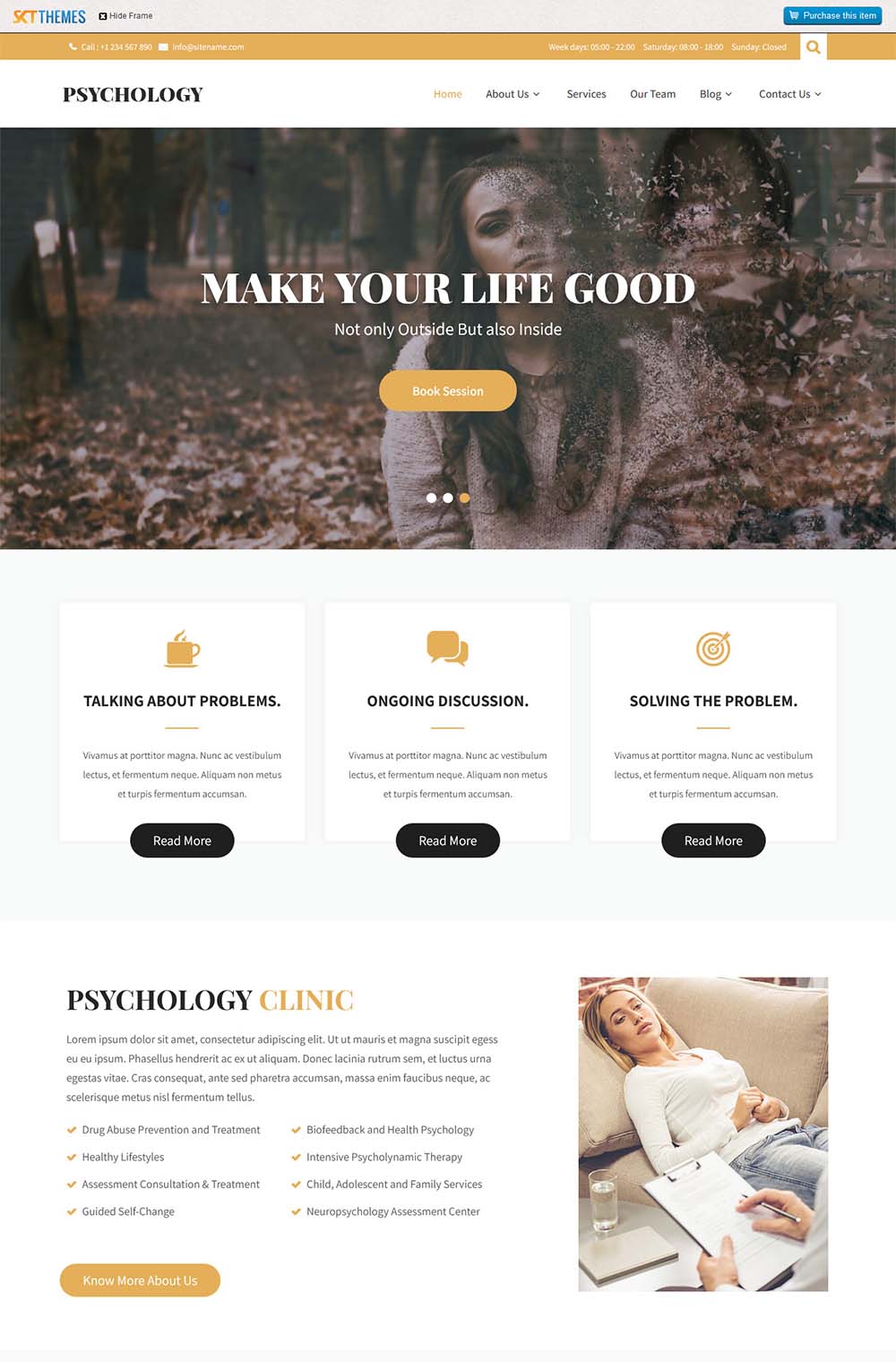 10 + Best And Premium Psychiatrist WordPress Themes